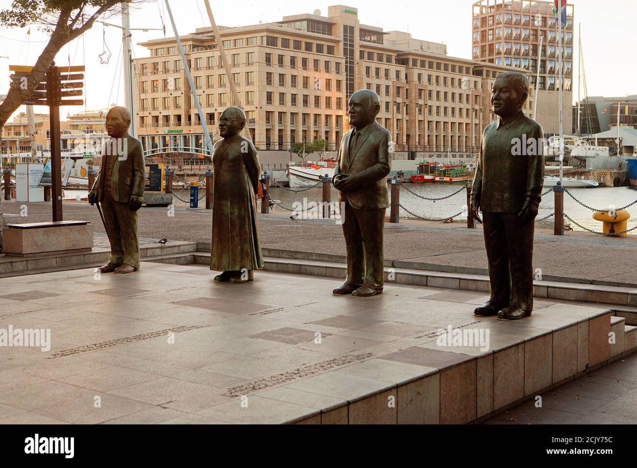 Noble Square at the V&A Waterfront, Cape Town, South Africa Stock Photo ...