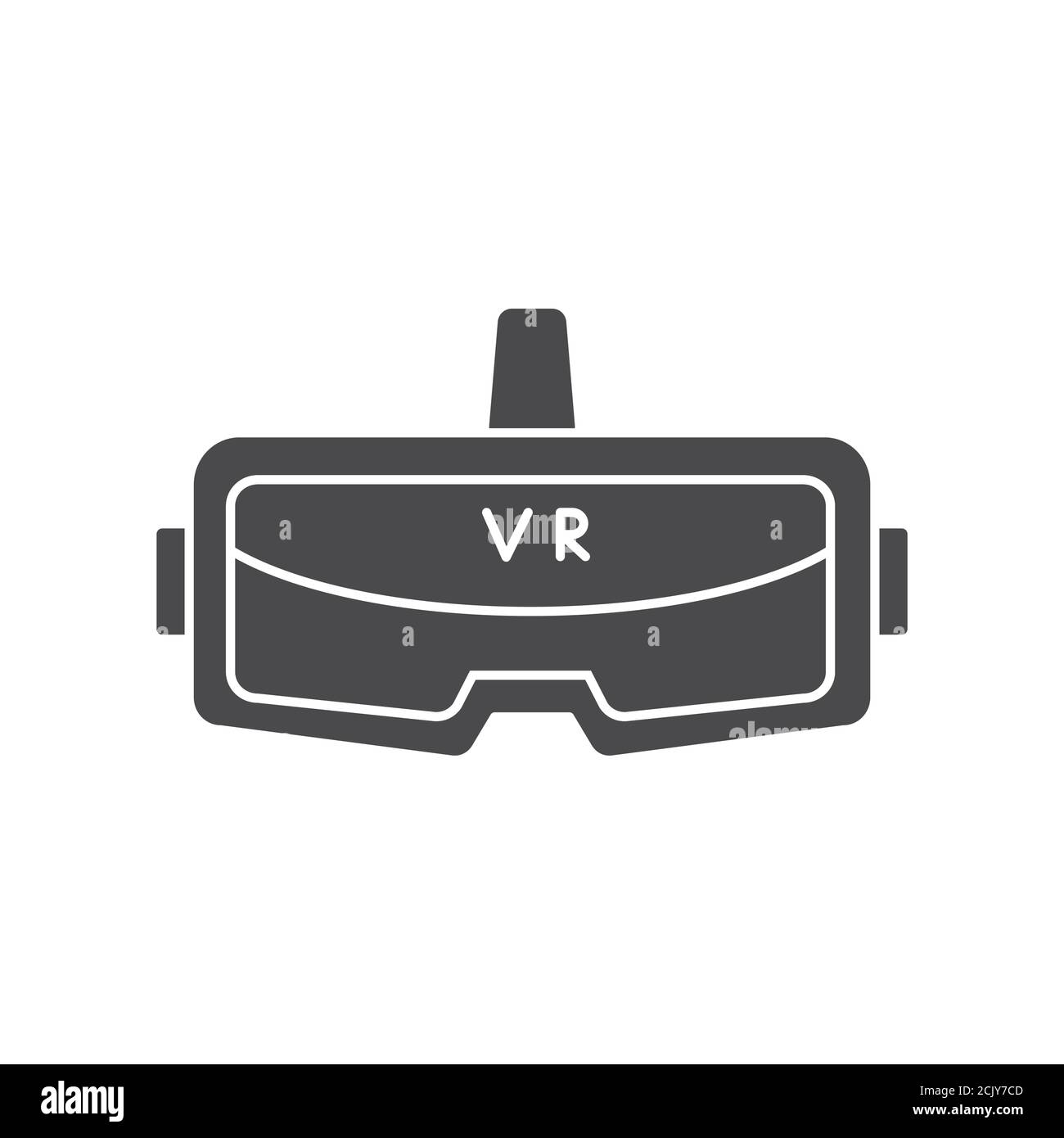 Vr goggles technology pictogram hi-res stock photography and images - Alamy