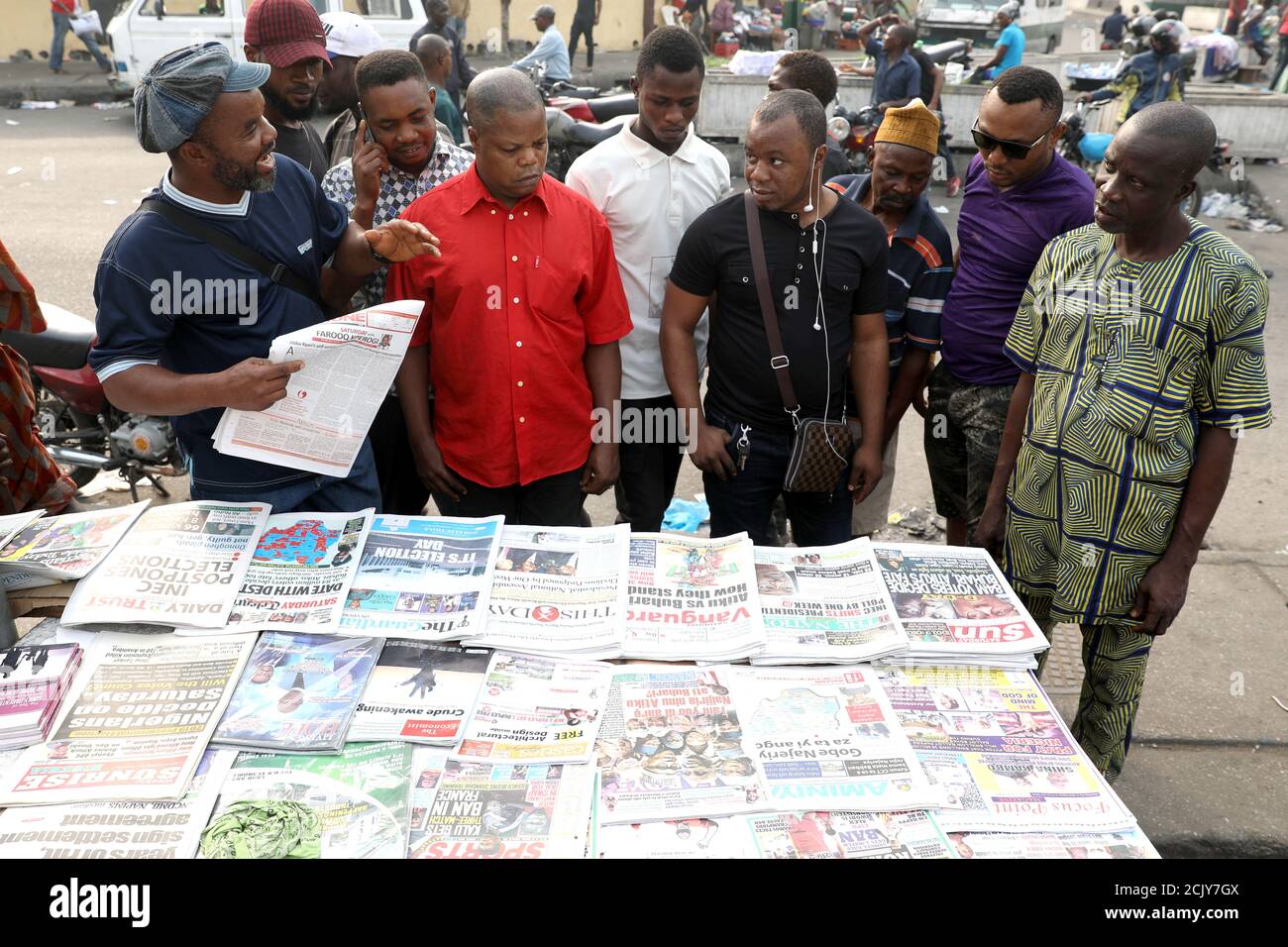 2019 election newspapers hi-res stock photography and images - Alamy