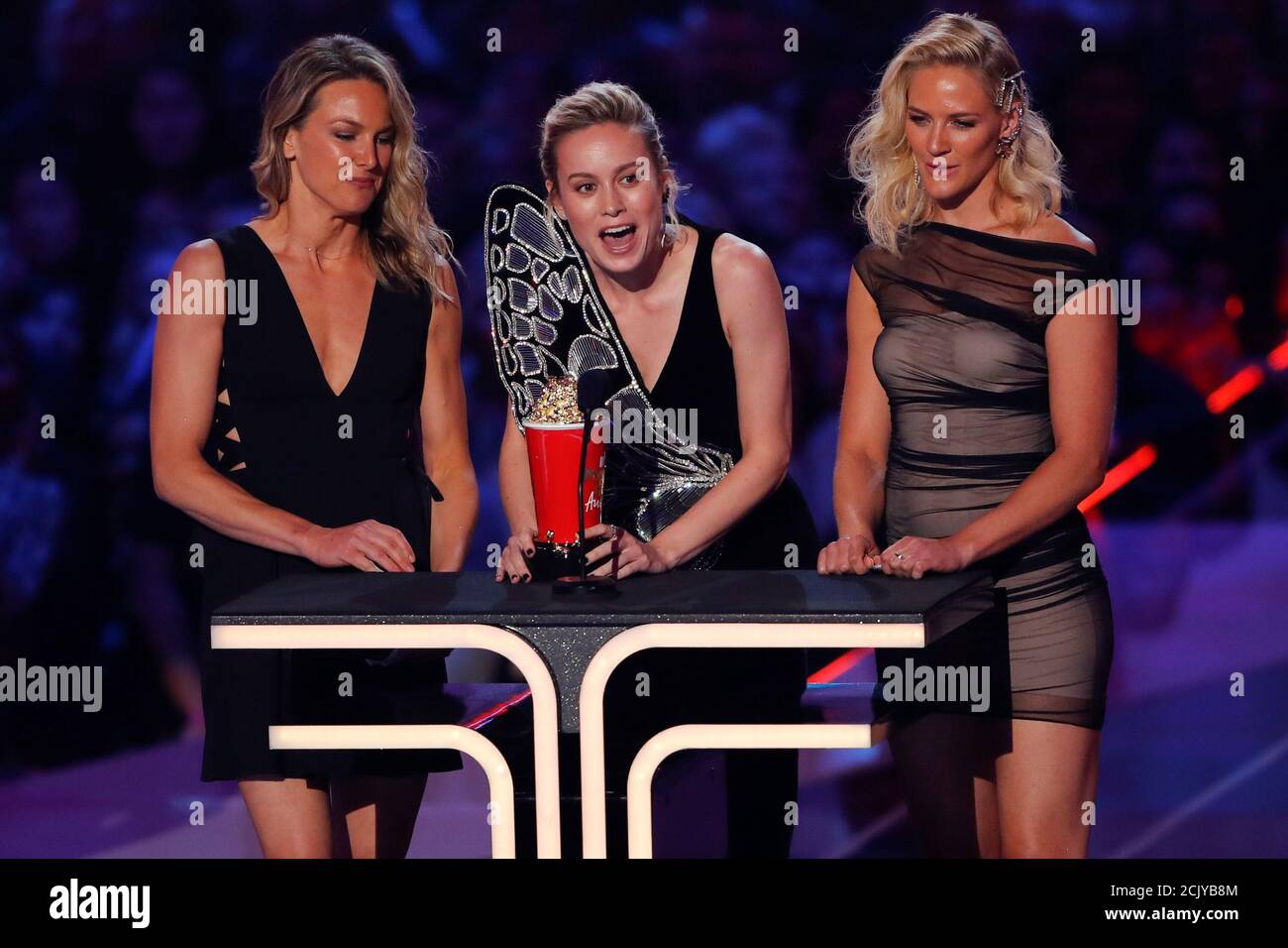 Brie larson captain marvel hi-res stock photography and images - Alamy