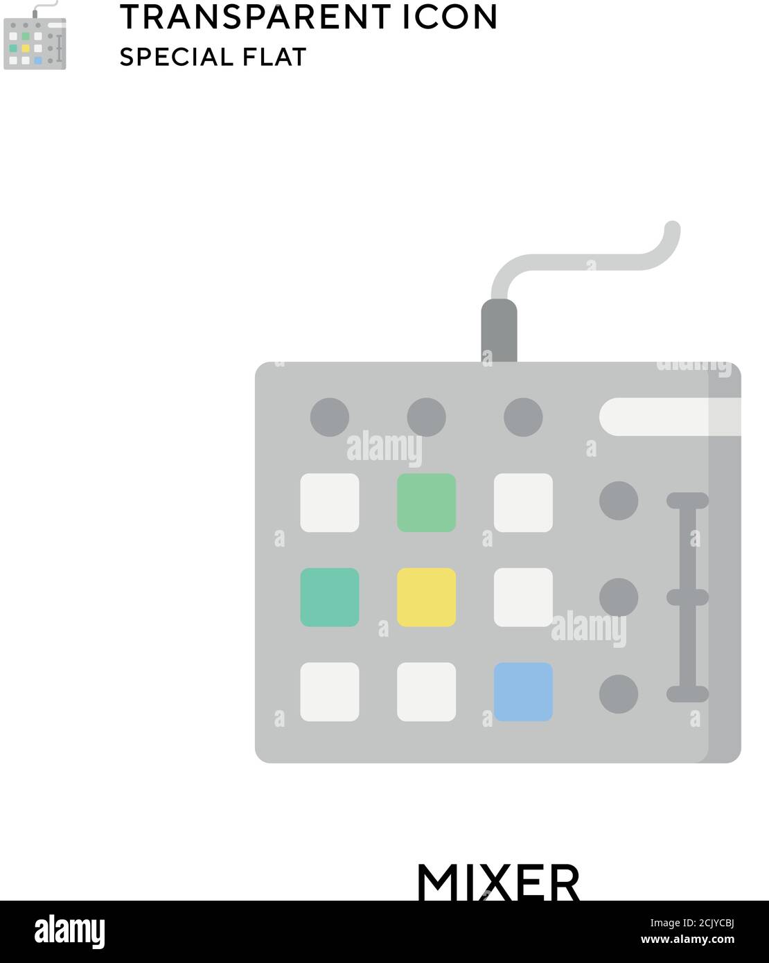 Mixing paint machine Stock Vector Images - Alamy