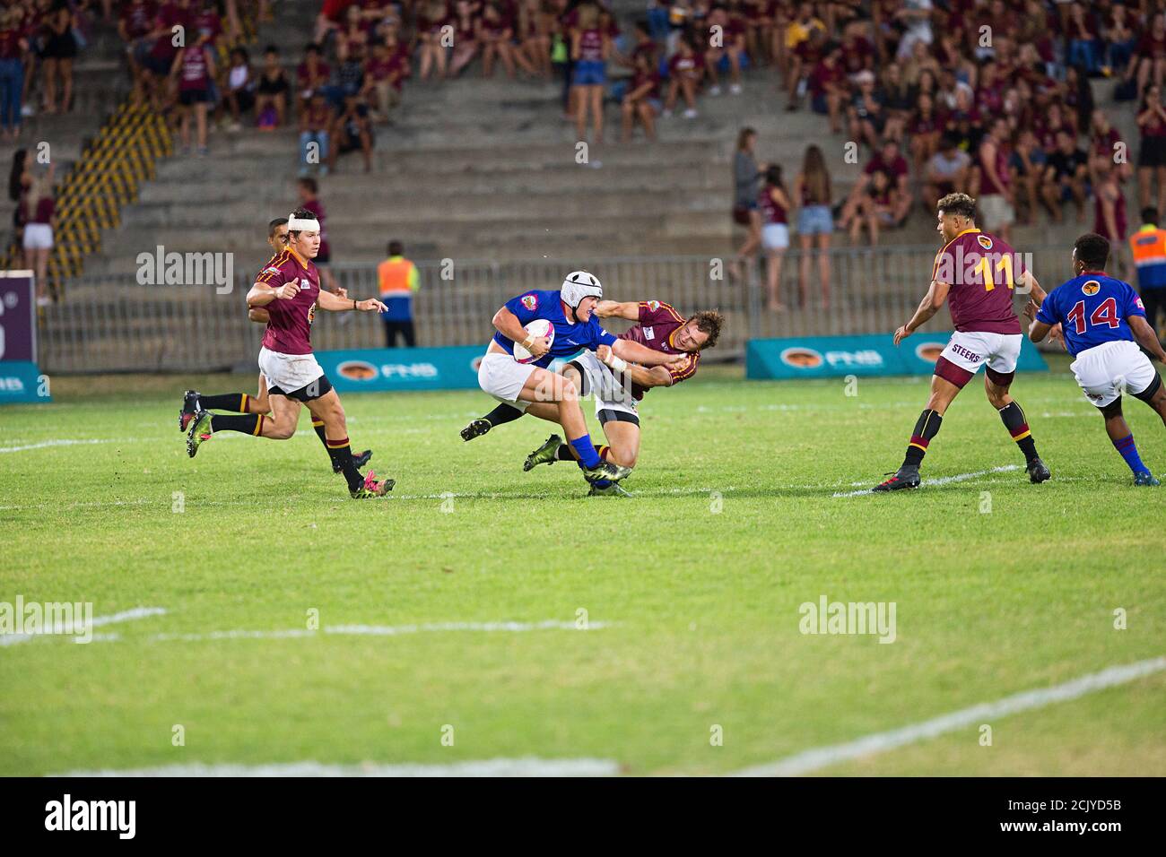 Rugby Game at Stellenbosch University, Cape Town, South Africa Stock ...