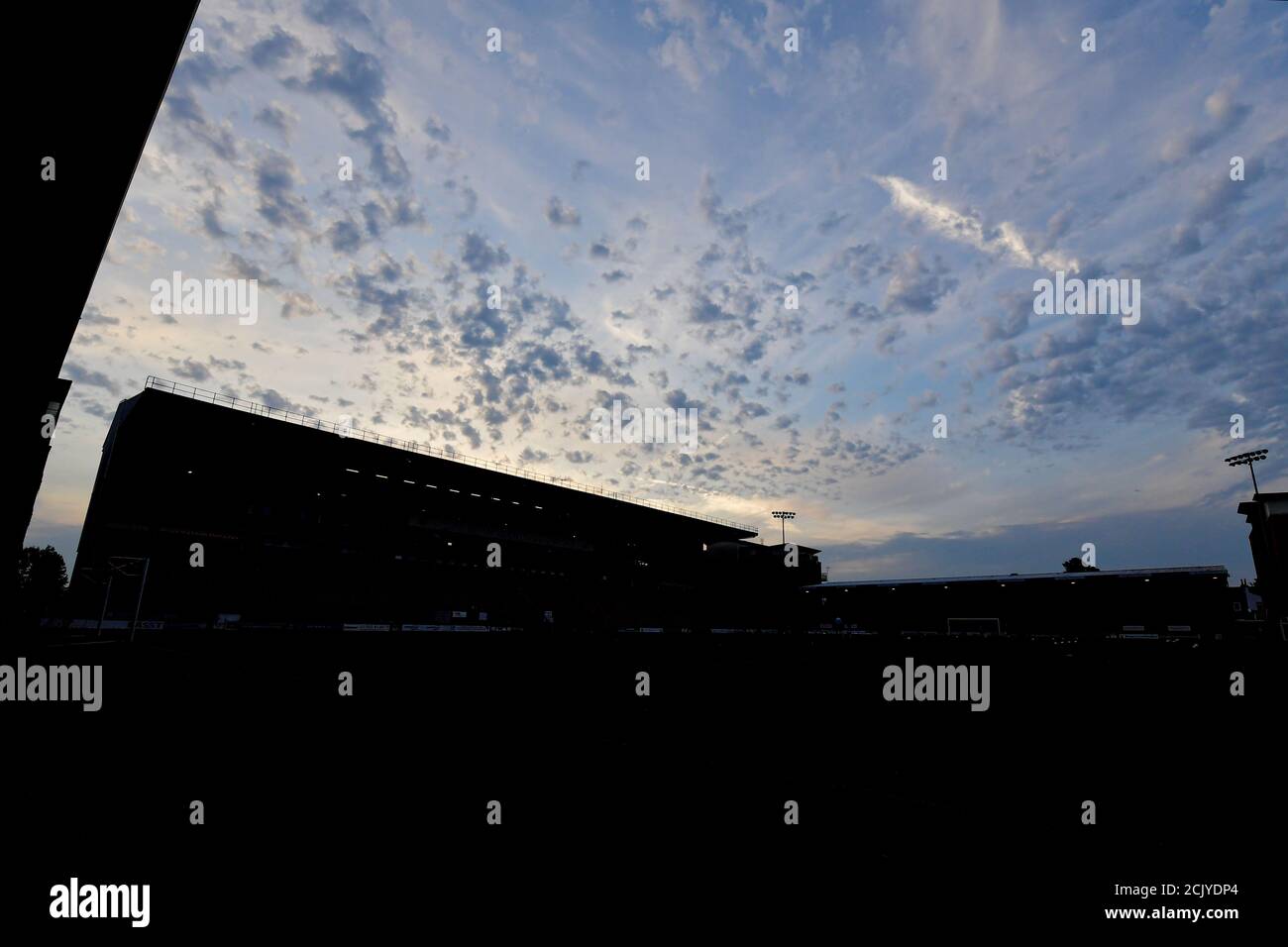 London, UK. 15th Sep, 2020. A general view inside the Matchroom Stadium ...