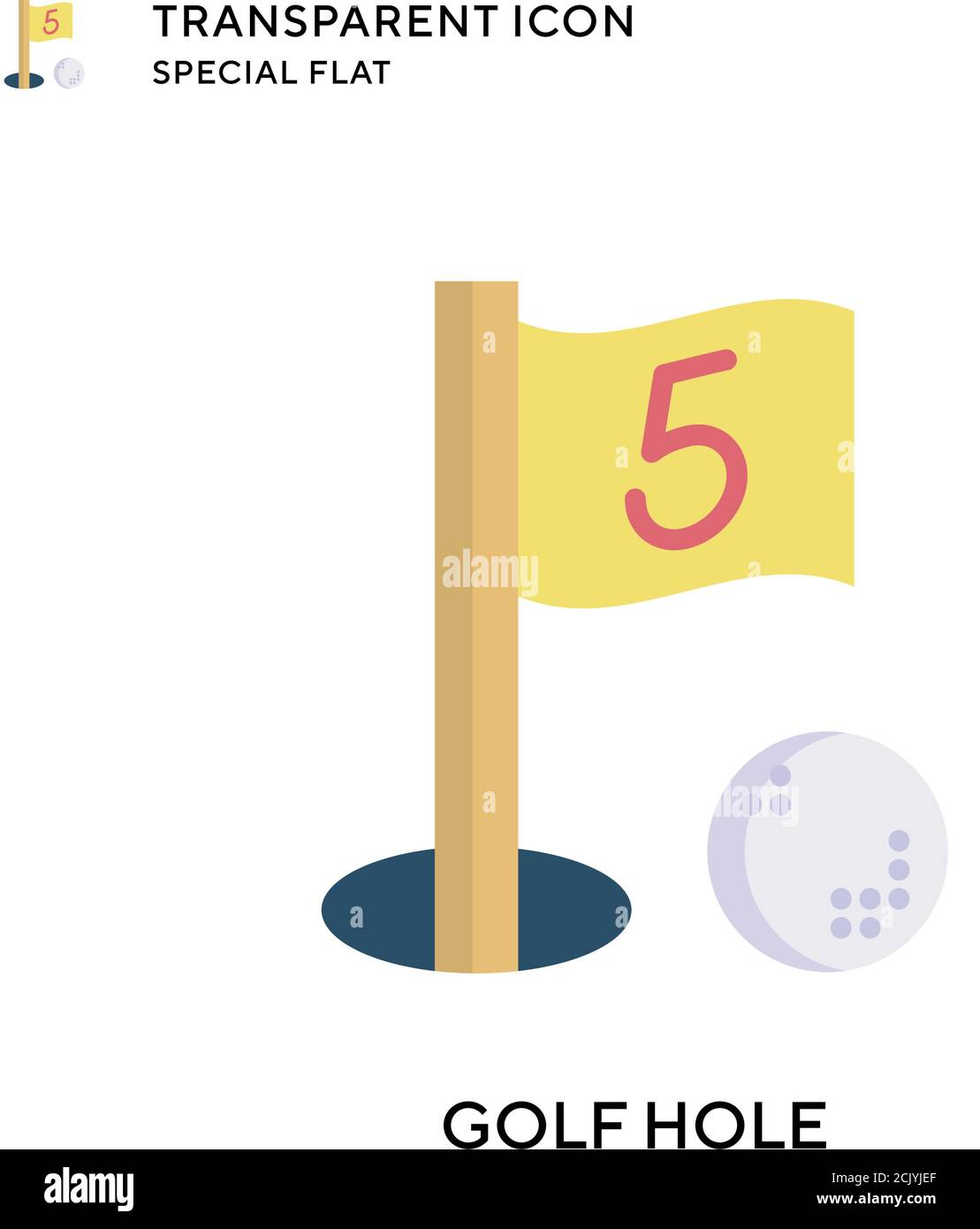 Golf action bunker Stock Vector Images - Alamy