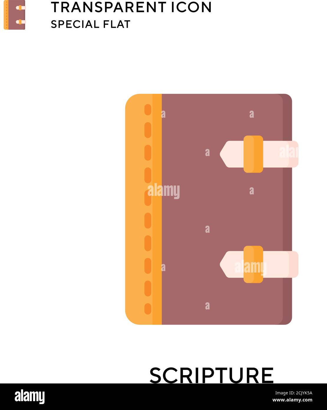 Scripture vector icon. Flat style illustration. EPS 10 vector Stock ...