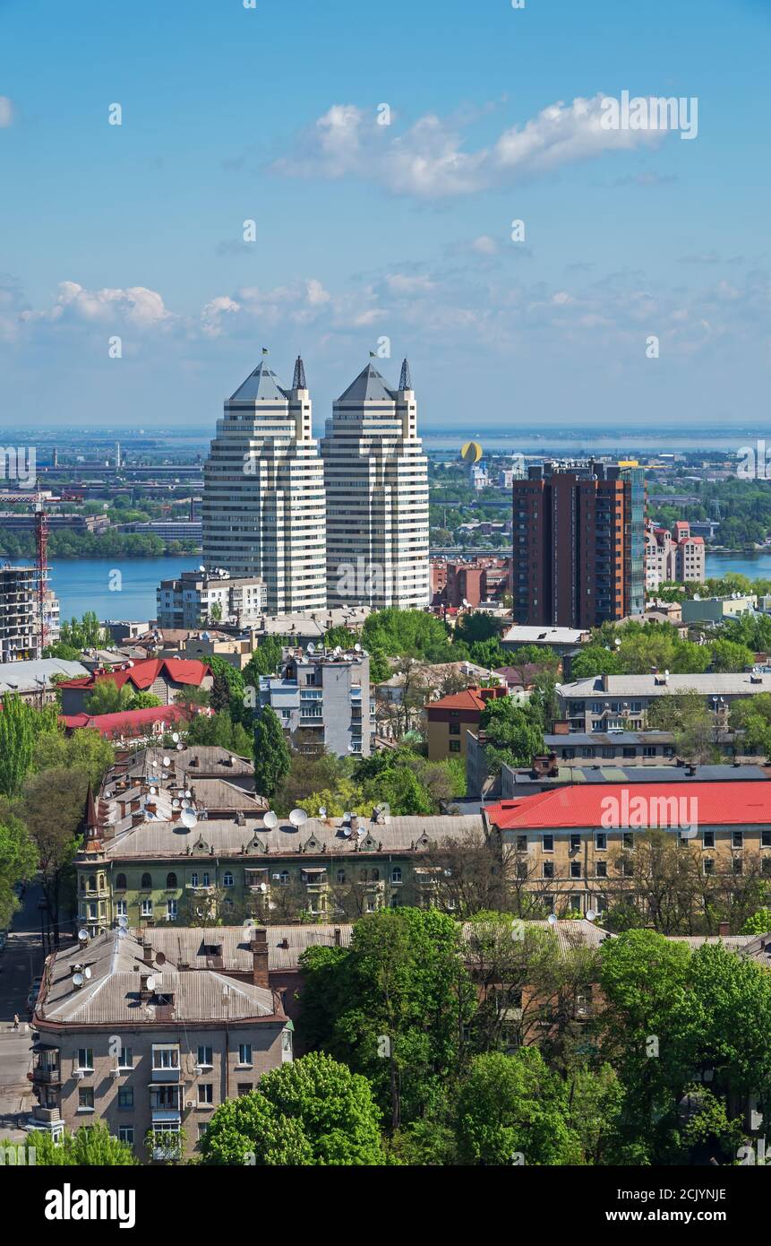 Beautiful Tall Twin Buildings