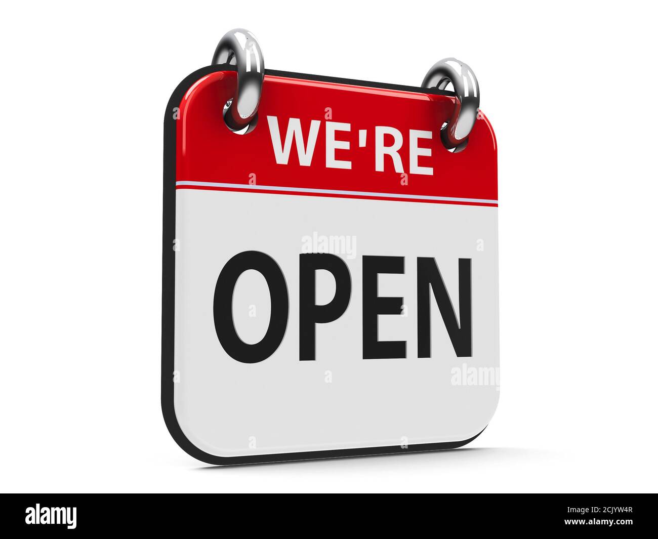 Yes we're open sign hi-res stock photography and images - Alamy