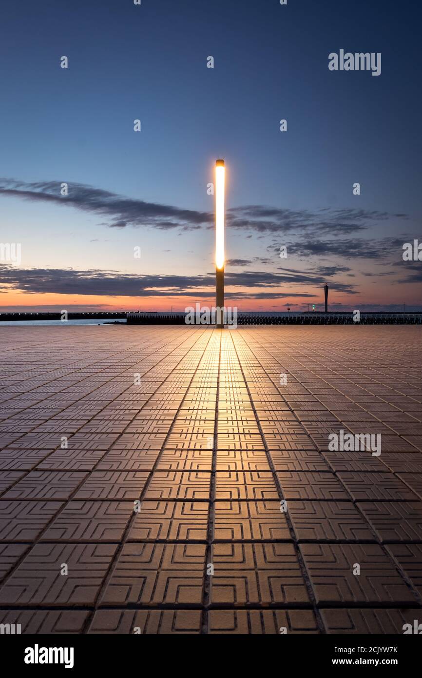 Oostende beach sunset in hi-res stock photography and images - Alamy