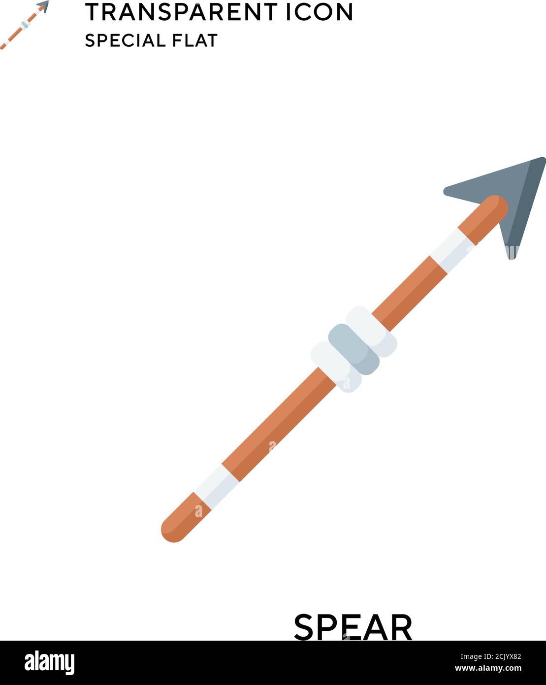 Wooden spear vector vectors hi-res stock photography and images - Alamy