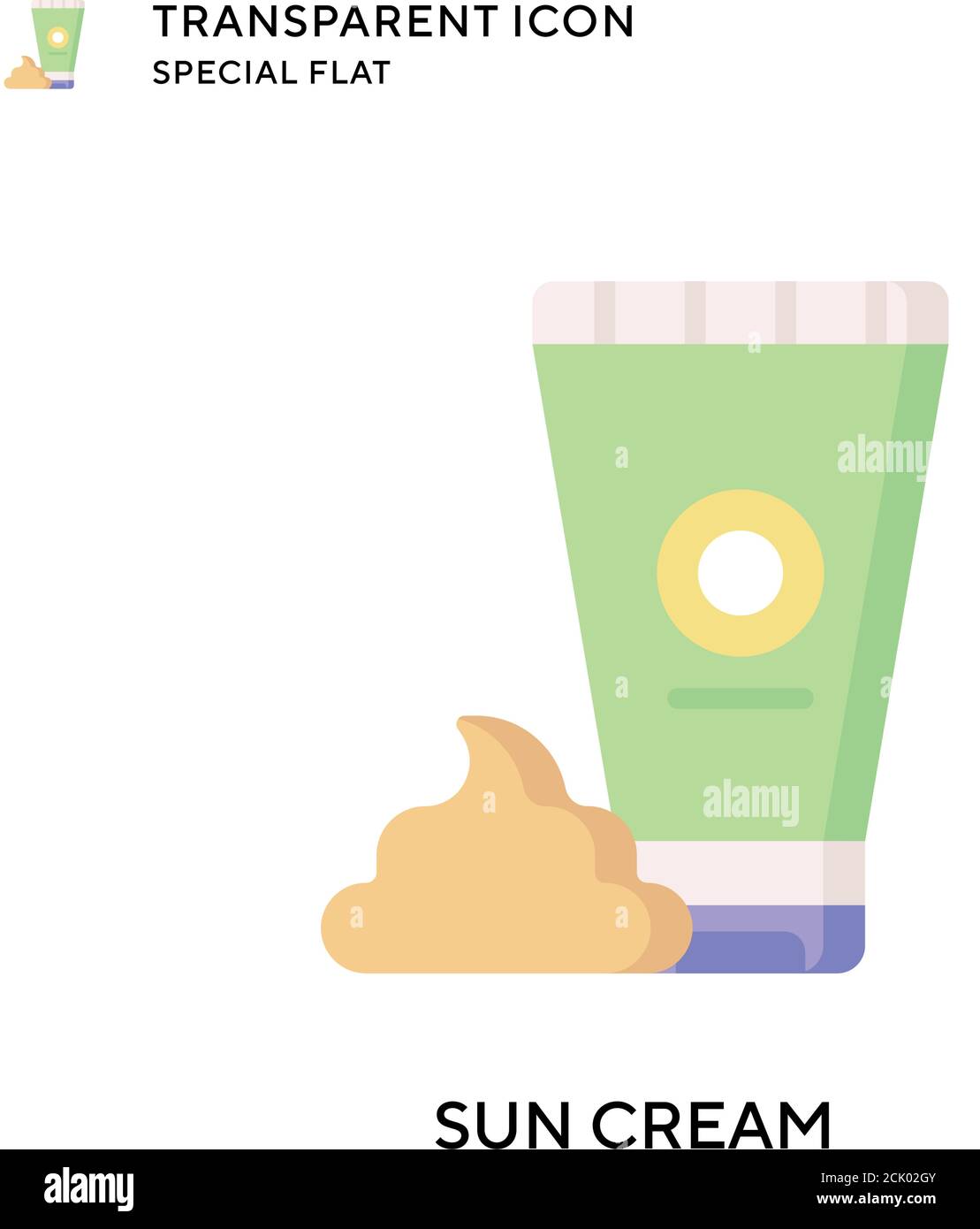 Suncream vector vectors hi-res stock photography and images - Alamy