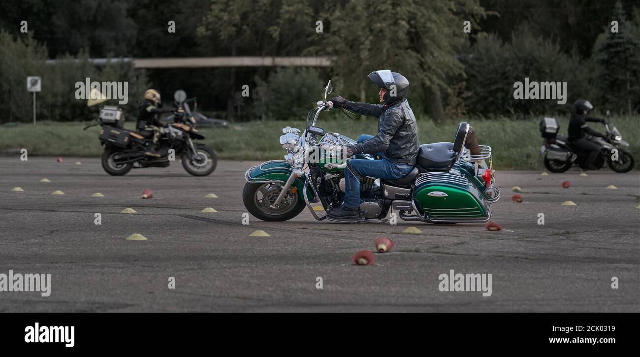 Man riding a chopper hi-res stock photography and images - Alamy