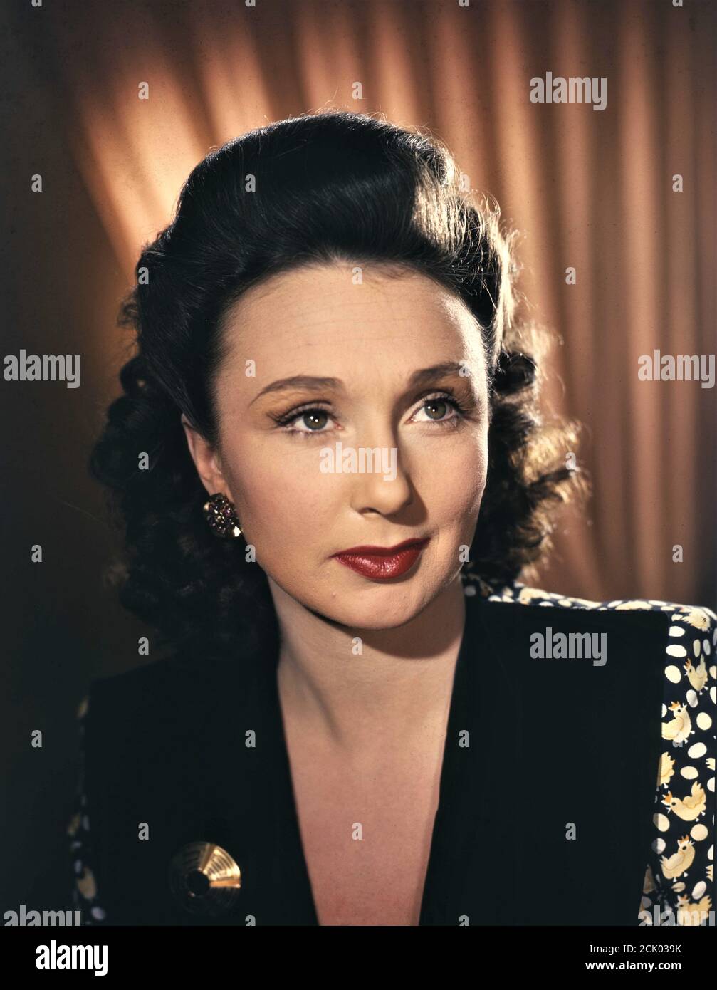 GOOGIE WITHERS circa 1947 Colour Portrait Stock Photo - Alamy