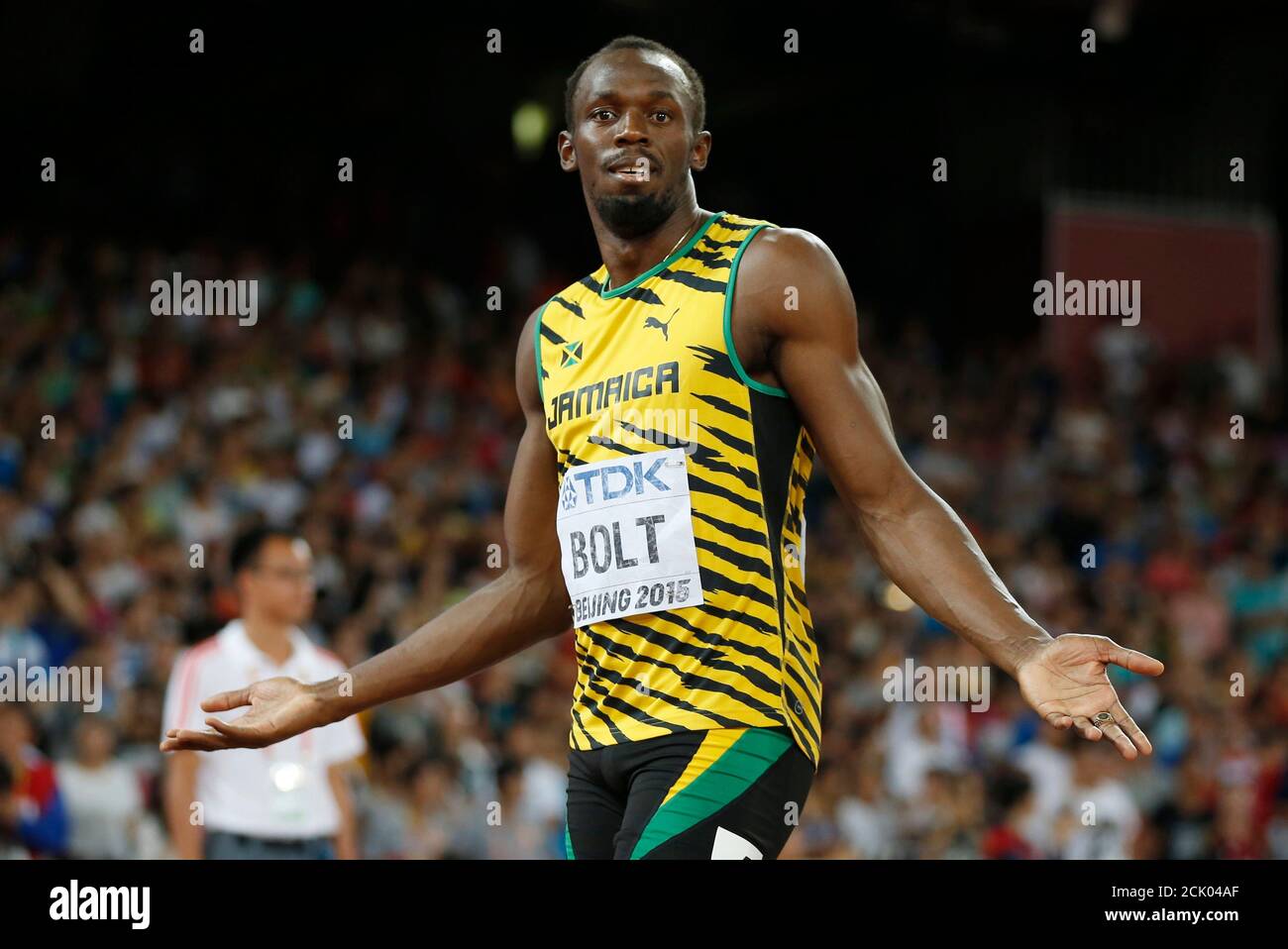 Usain Bolt Gesture High Resolution Stock Photography and Images - Alamy