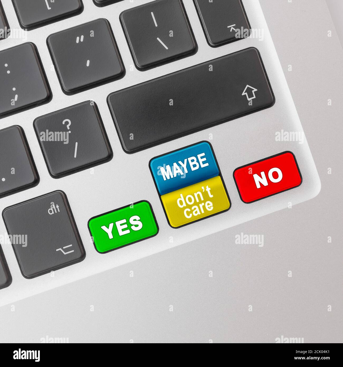 Yes No Button High Resolution Stock Photography and Images - Alamy