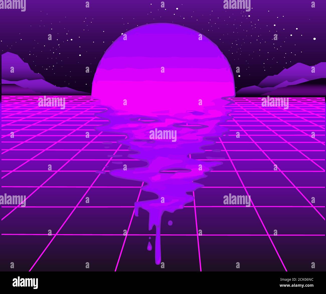 Retro Space Background