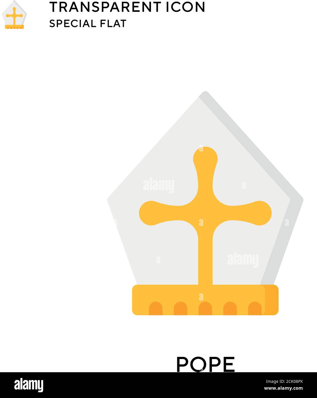 Catholic pope medieval Cut Out Stock Images & Pictures - Alamy