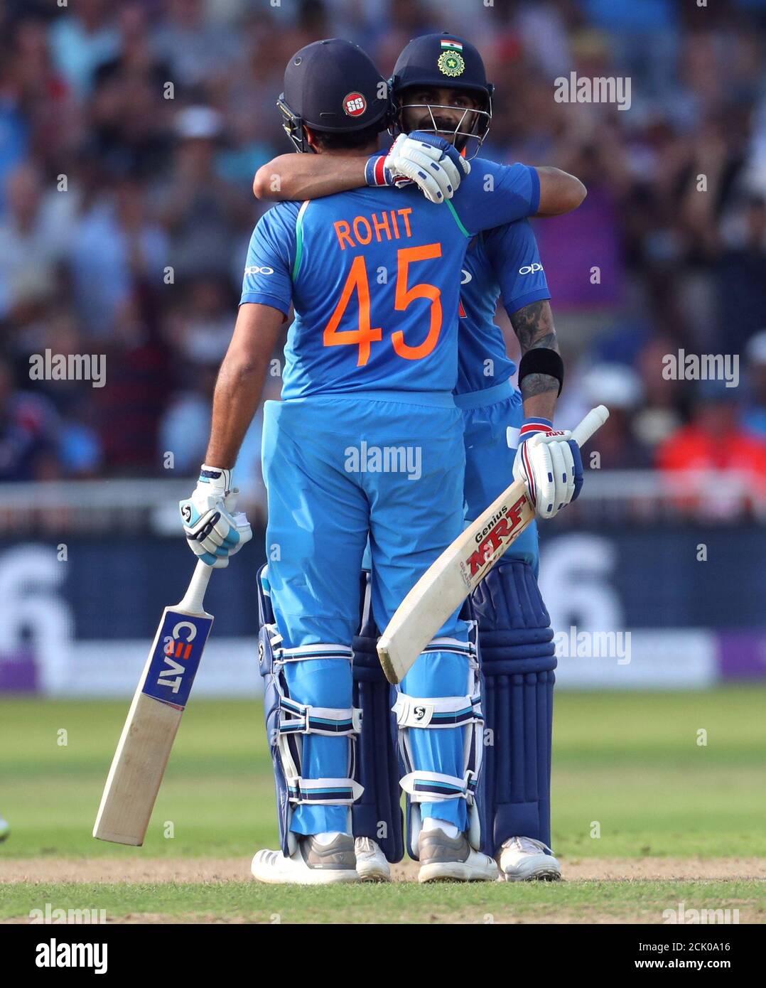 Rohit sharma century hi-res stock photography and images - Alamy