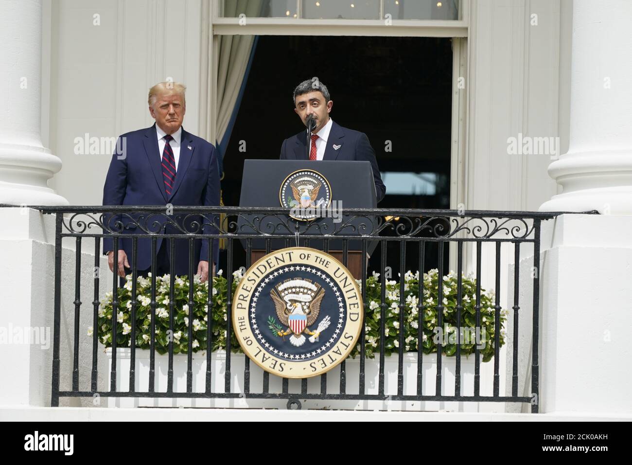 Sheikh abdullah bin zayed bin sultan al nahyan hi-res stock photography ...
