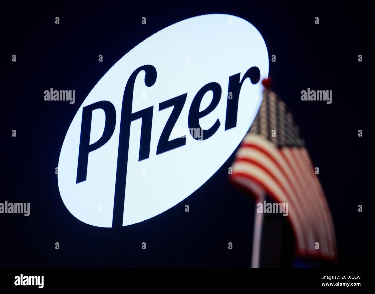 Pfizer new logo hi-res stock photography and images - Alamy