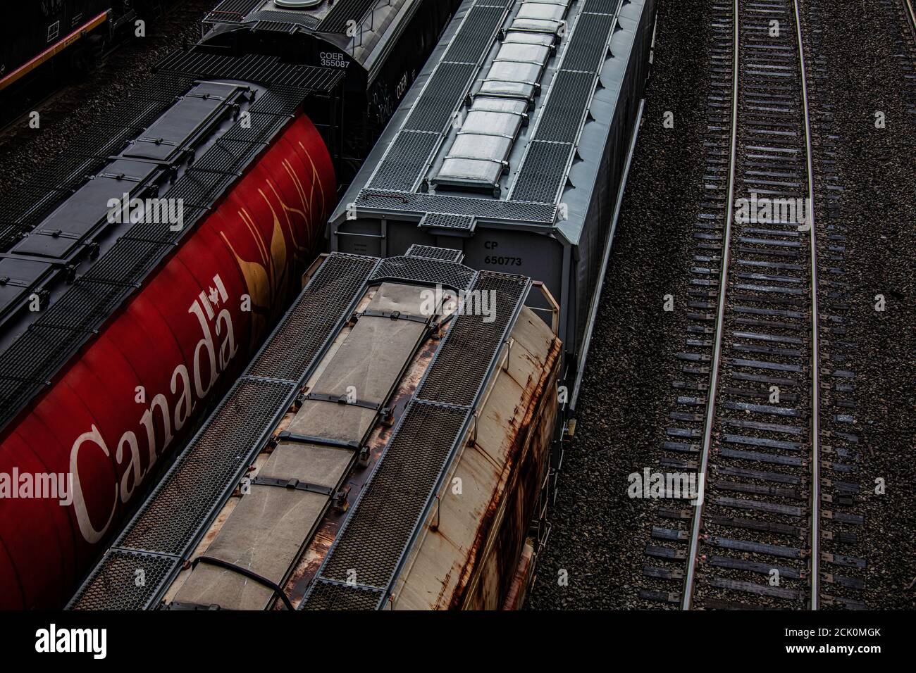 Canadian pacific railway car hi-res stock photography and images - Alamy