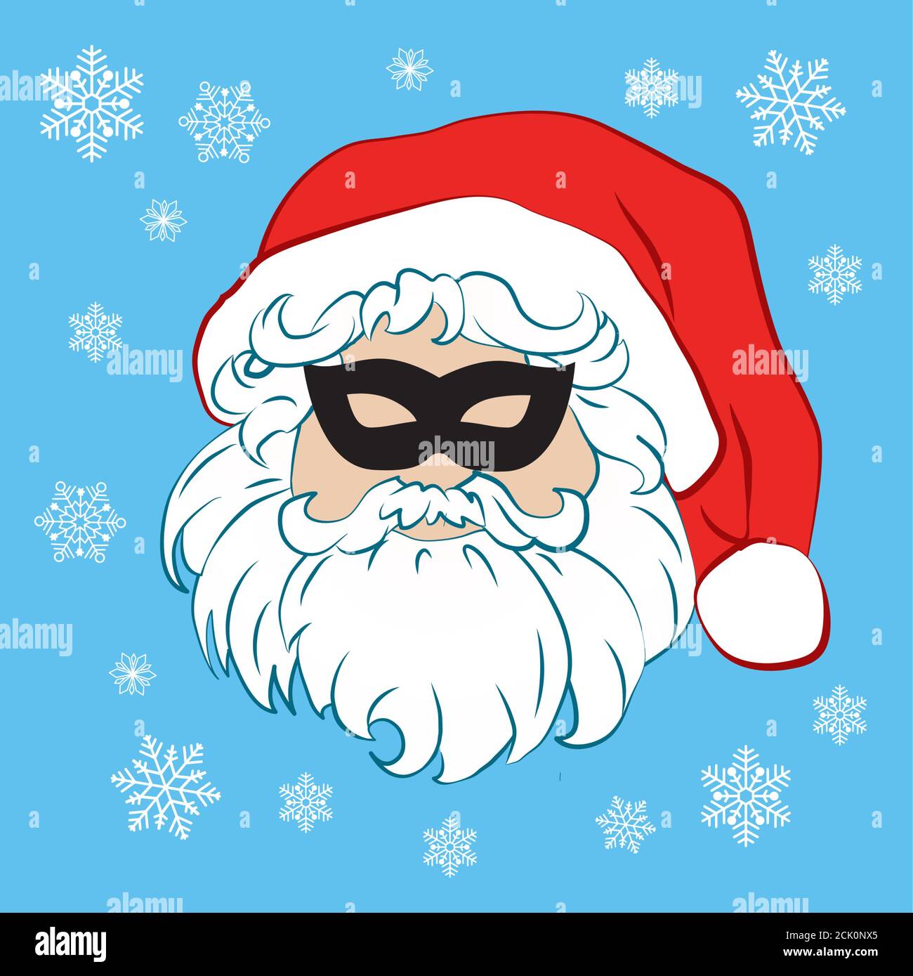 sketch of santa claus face secret santa engraving style hand drawn ...