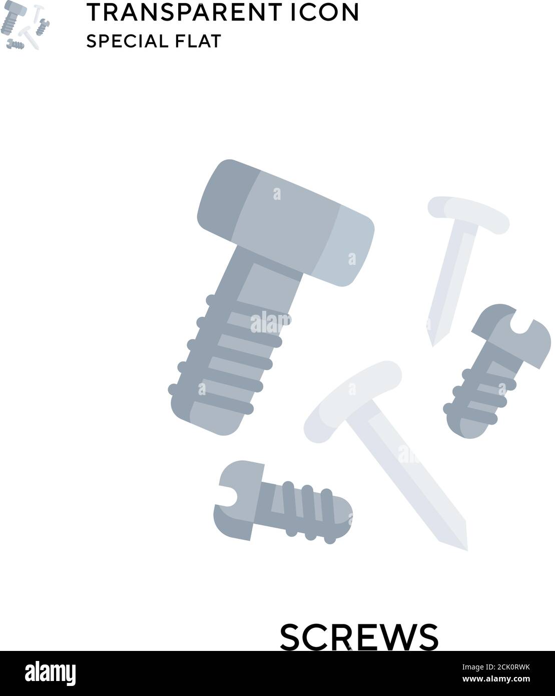 Cross screws Stock Vector Images - Alamy