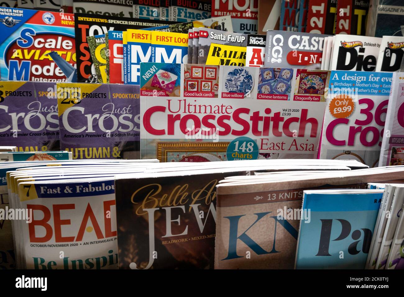 Magazine Stand Featuring Magazine Covers, NYC, USA Stock Photo - Alamy