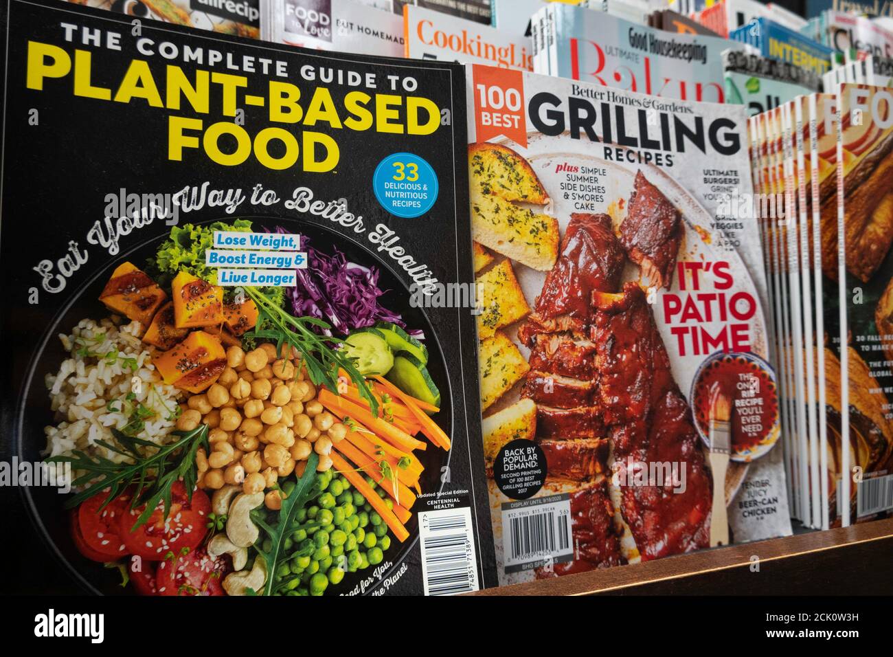 Magazine Stand Featuring Magazine Covers, NYC, USA Stock Photo - Alamy