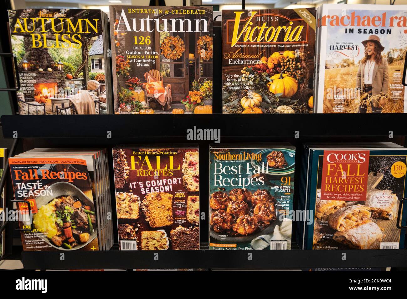 Magazine Stand Featuring Magazine Covers, NYC, USA Stock Photo - Alamy