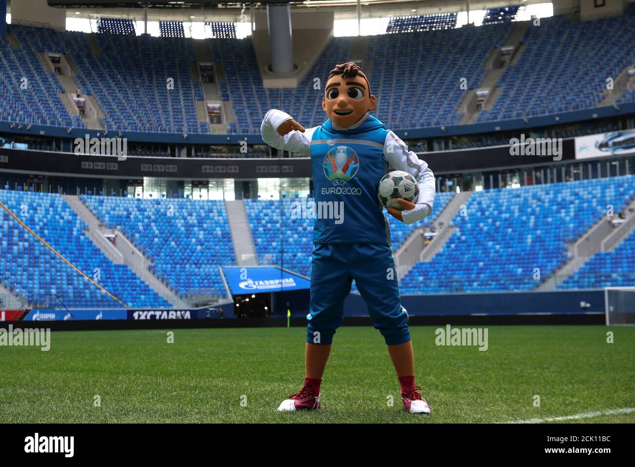 Skillzy is the mascot of euro 2020 hi-res stock photography and images ...