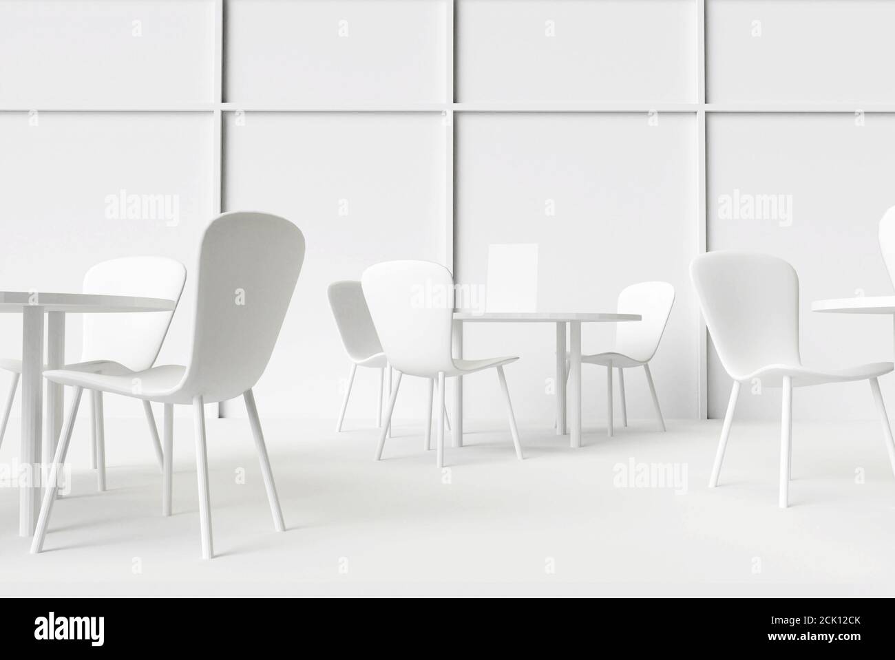 3d render cafe bar interior hi-res stock photography and images - Alamy