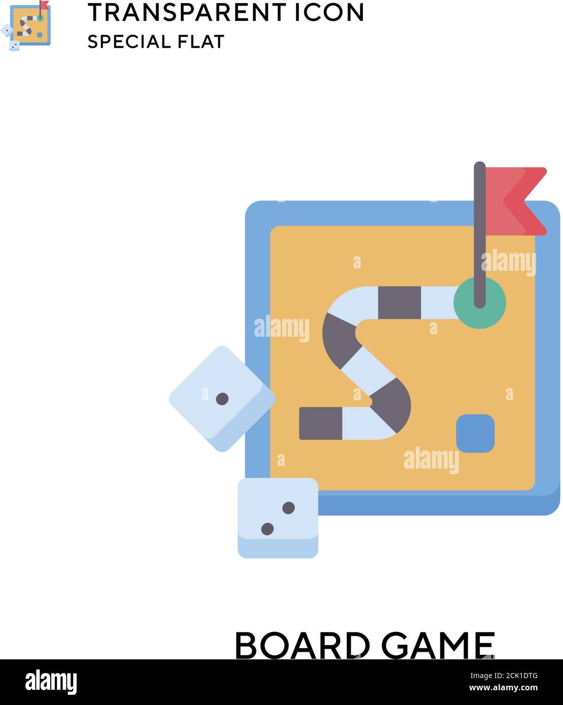 Board game vector icon. Flat style illustration. EPS 10 vector Stock ...