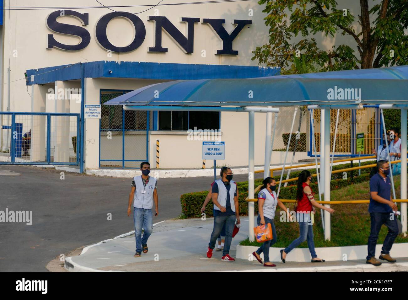 Manaus, Brazil. 15th Sep, 2020. Sony factory in the Industrial District ...