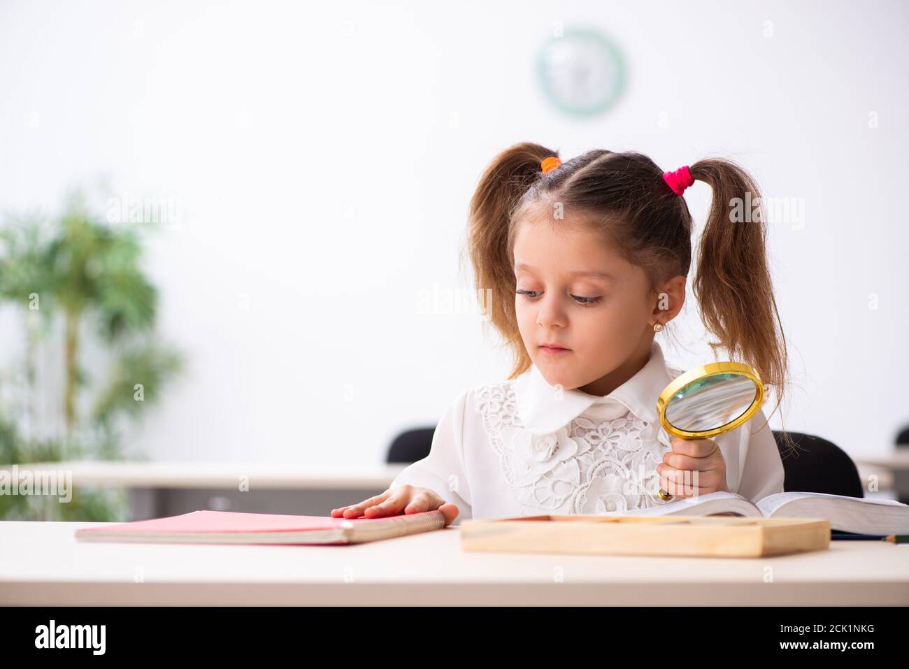 Small girl in the early development concept Stock Photo - Alamy