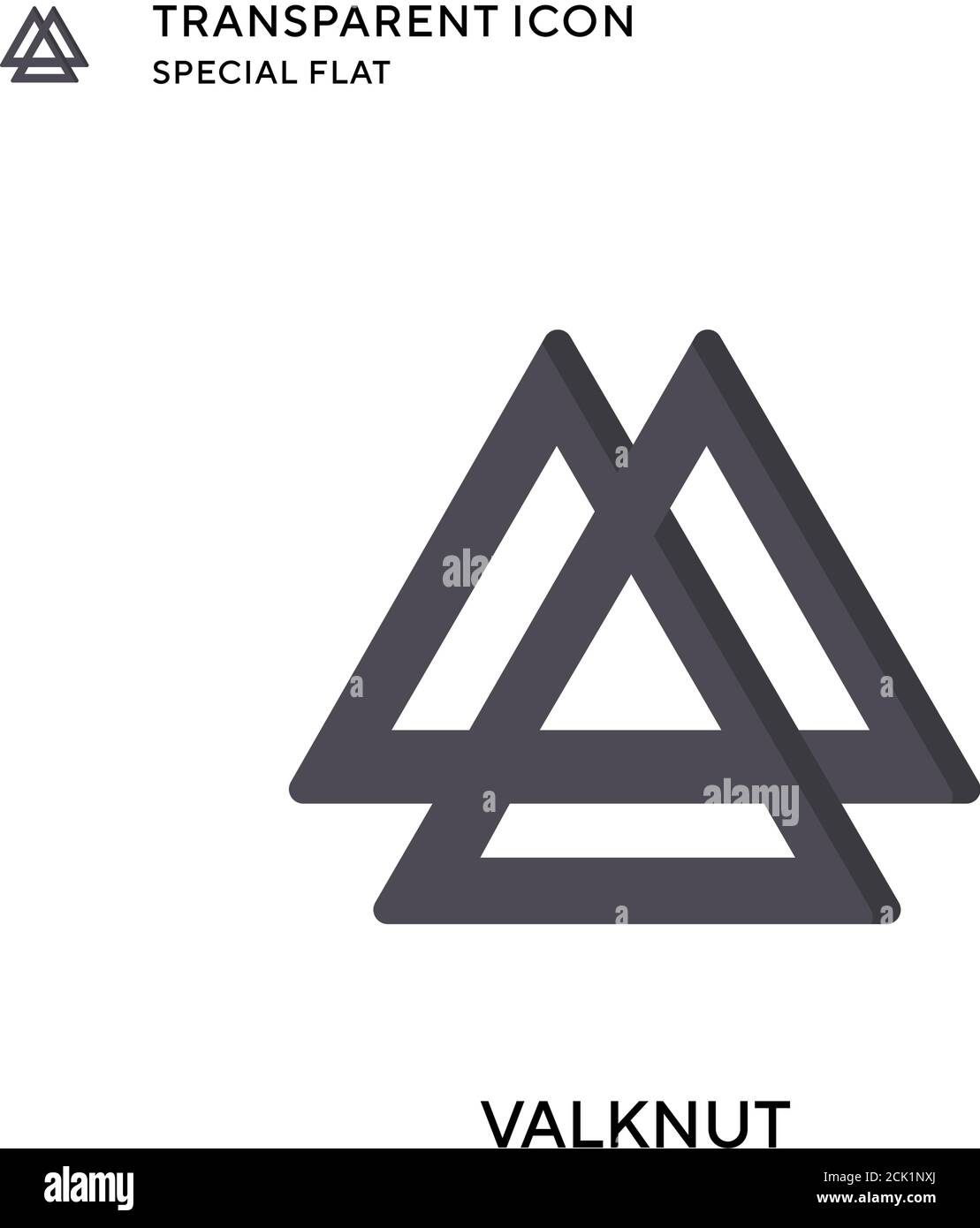 Valknut vector vectors hi-res stock photography and images - Alamy