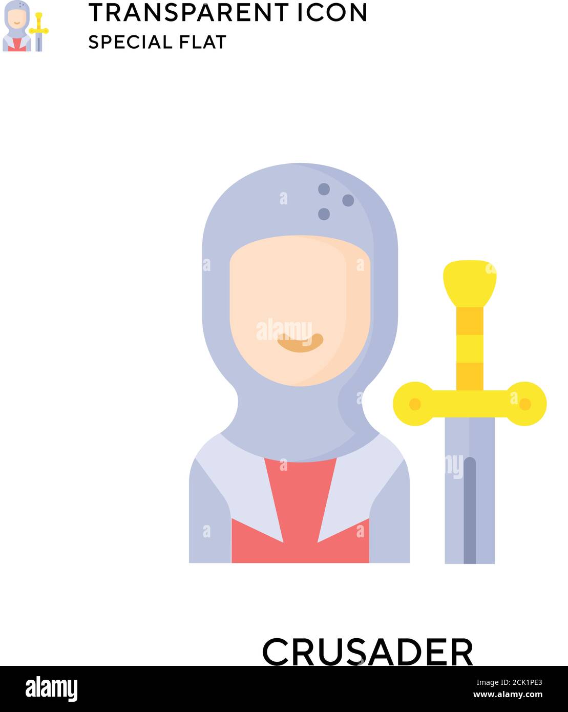 Crusades battle templar Stock Vector Images - Alamy