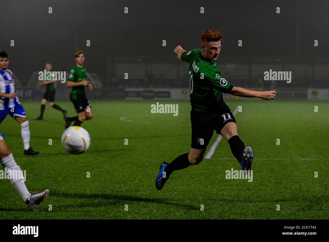 Bridgend, Wales, UK. 15th September, 2020. Penybont v Aberystwyth at ...