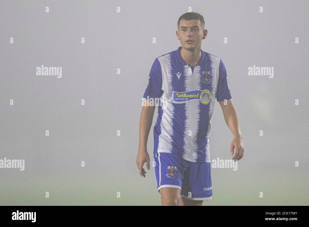 Bridgend, Wales, UK. 15th September, 2020. Penybont v Aberystwyth at ...