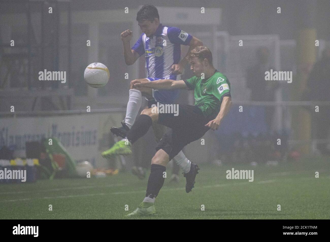 Bridgend, Wales, UK. 15th September, 2020. Penybont v Aberystwyth at ...