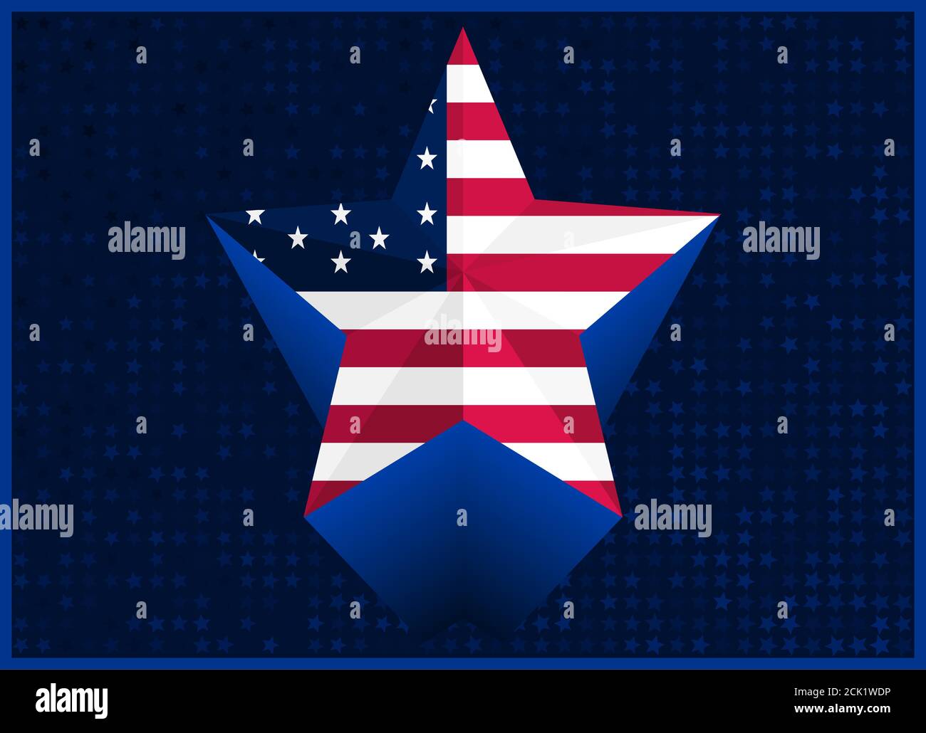 Vector US star flag. Perfect for any use Stock Vector Image & Art - Alamy