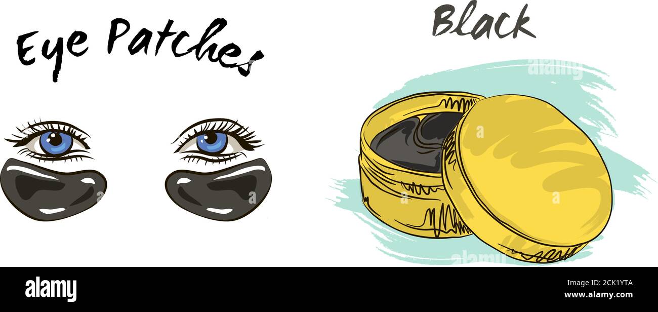 Vector patch eye icon on a white background. Flat vector eye patch icon ...