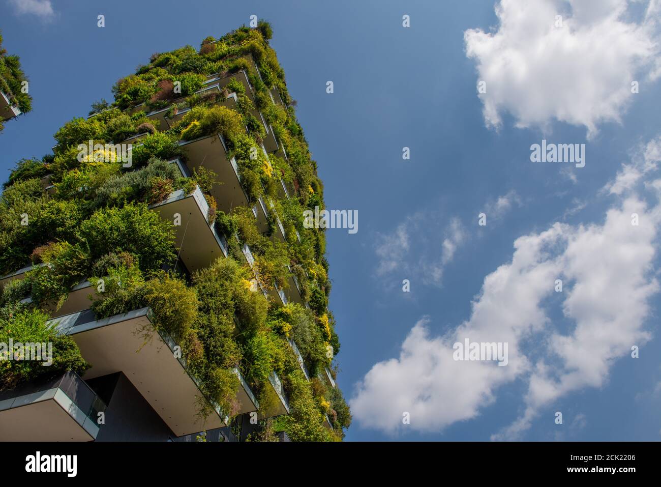 milan italy 8 eptember20120 : residential high rise buildings with lots ...