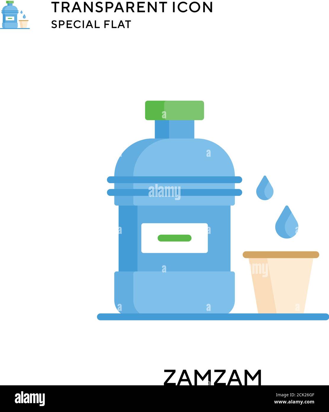 Zamzam mecca Stock Vector Images - Alamy