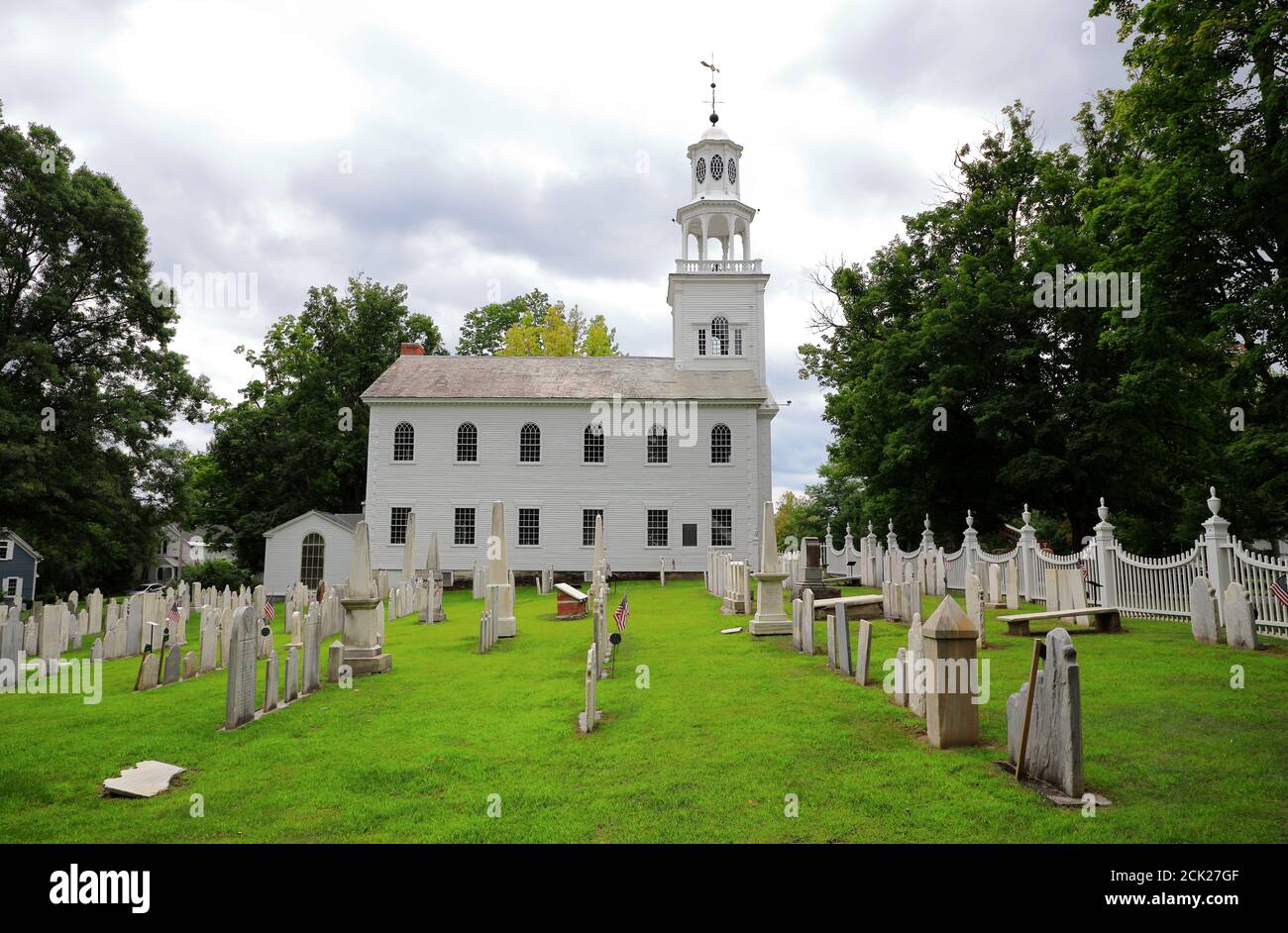 Old First Church In Bennington High Resolution Stock Photography and ...