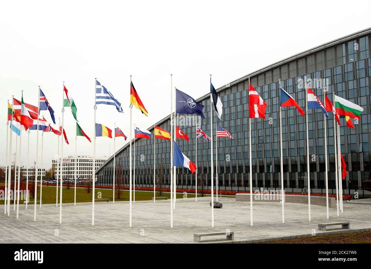 Nato Member Countries Flags High Resolution Stock Photography and ...