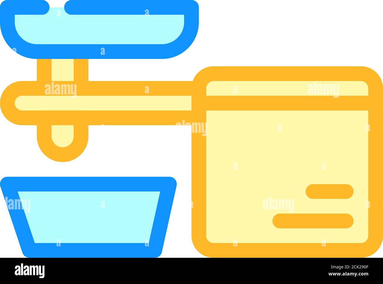 cold pressed oil press machine color icon vector illustration Stock ...