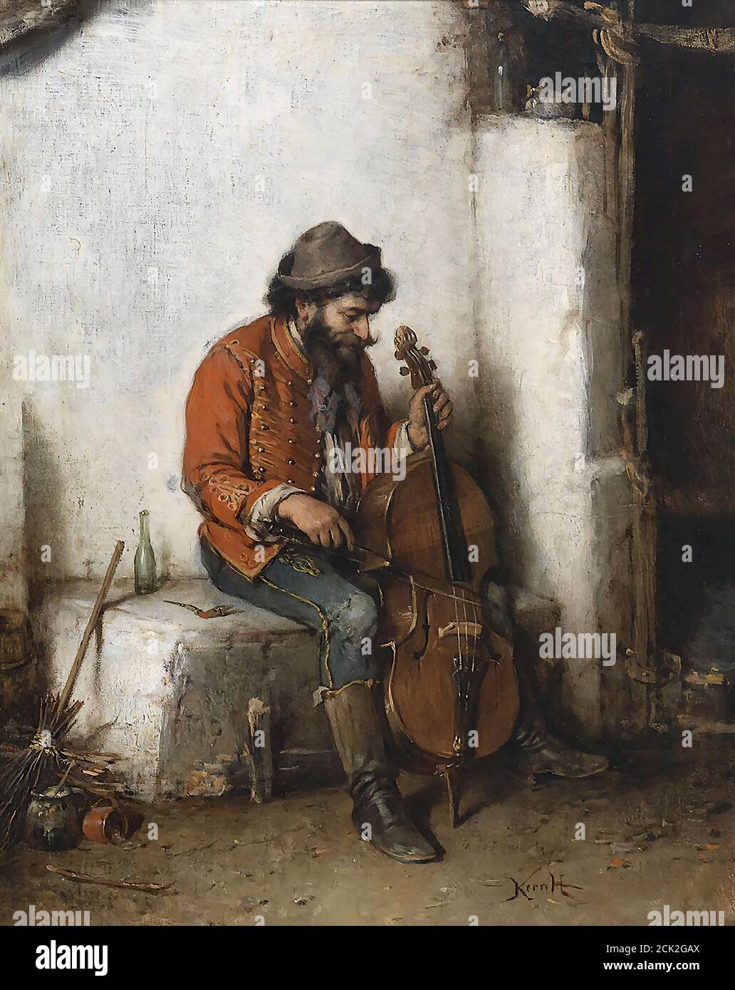Hungarian gypsy musician hi-res stock photography and images - Alamy