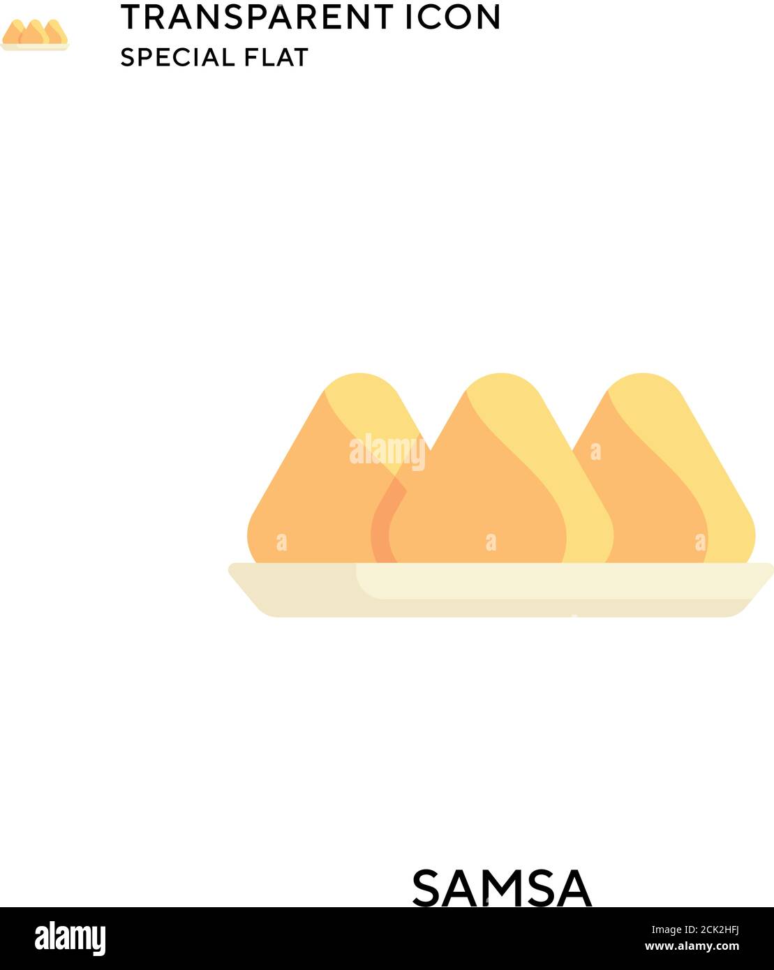 Samosa vector vectors hi-res stock photography and images - Alamy