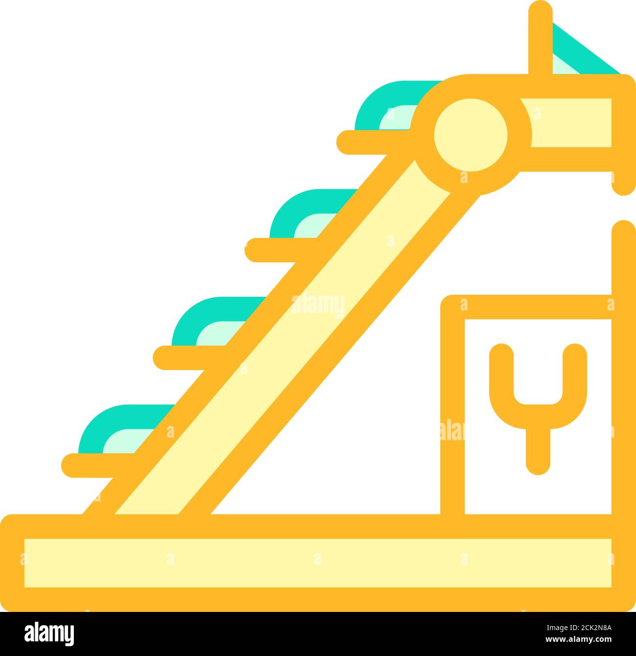 sorting line color icon vector symbol illustration Stock Vector Image ...