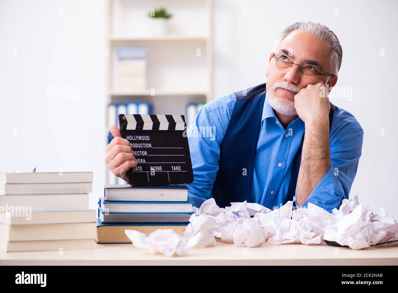 Screenplay pile hi-res stock photography and images - Alamy